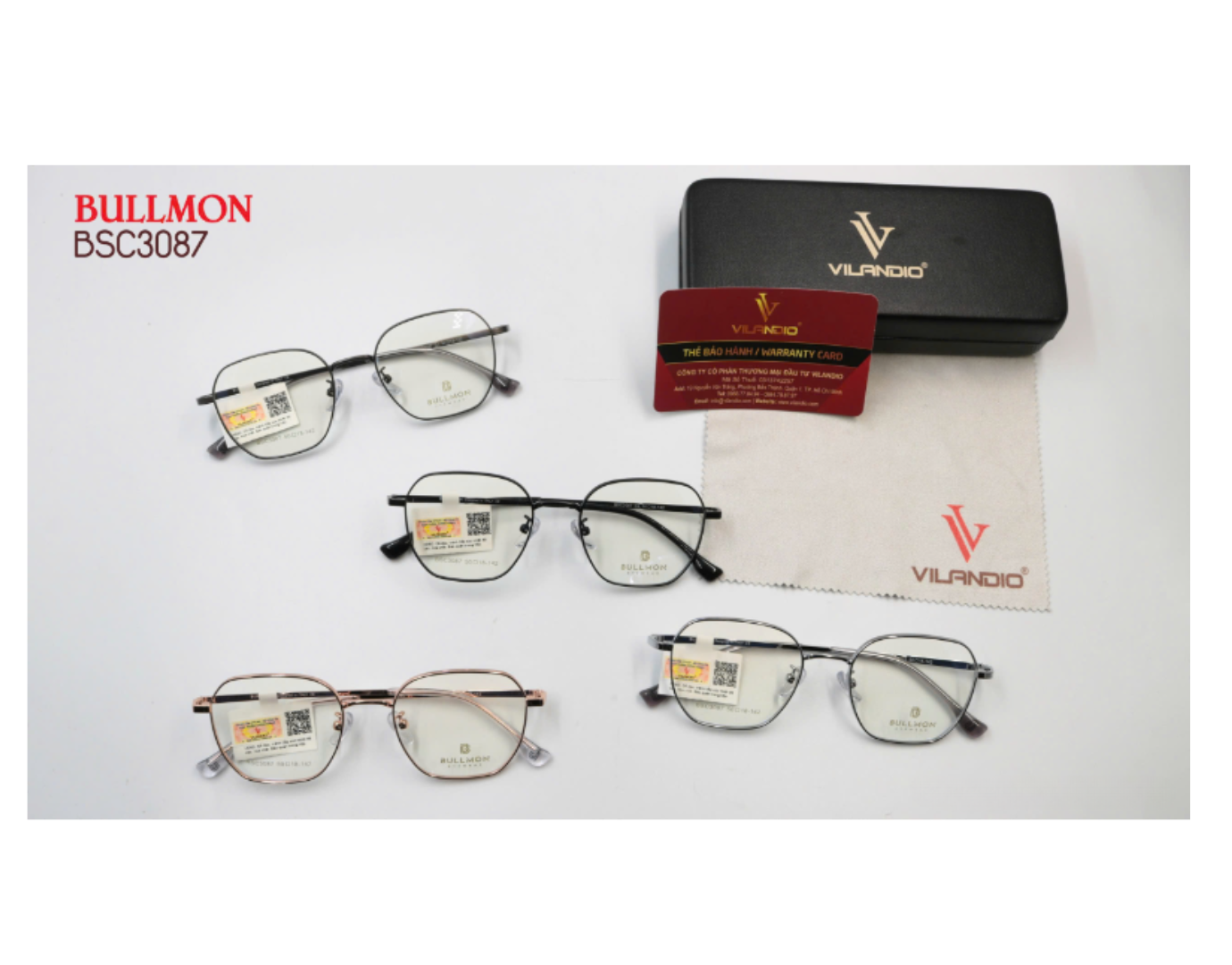 Gọng Kính Bullmon Kim Loại